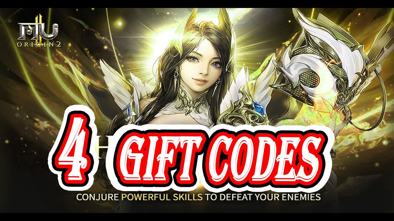 MU ORIGIN 2 4 Gift Codes | 4 Working Gift Codes MU ORIGIN 2 November ...