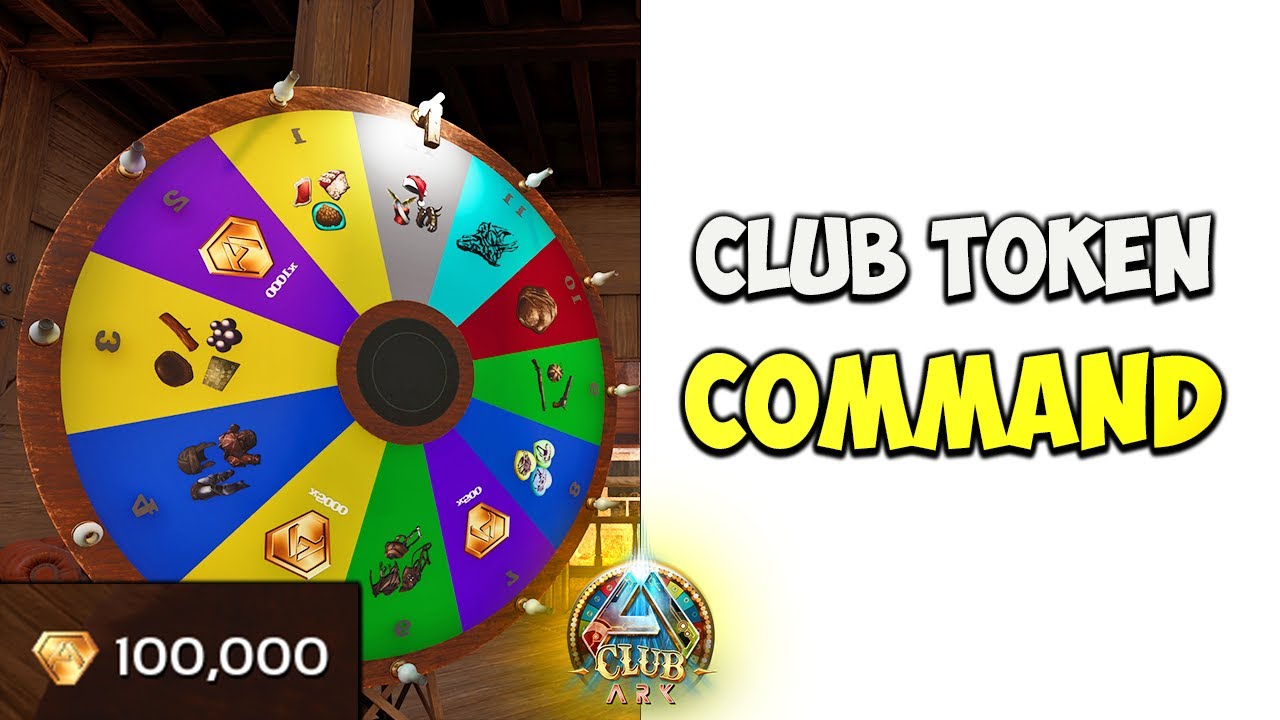 Club ARK - Token COMMAND | How To Spawn Club Tokens in ARK Ascended ...