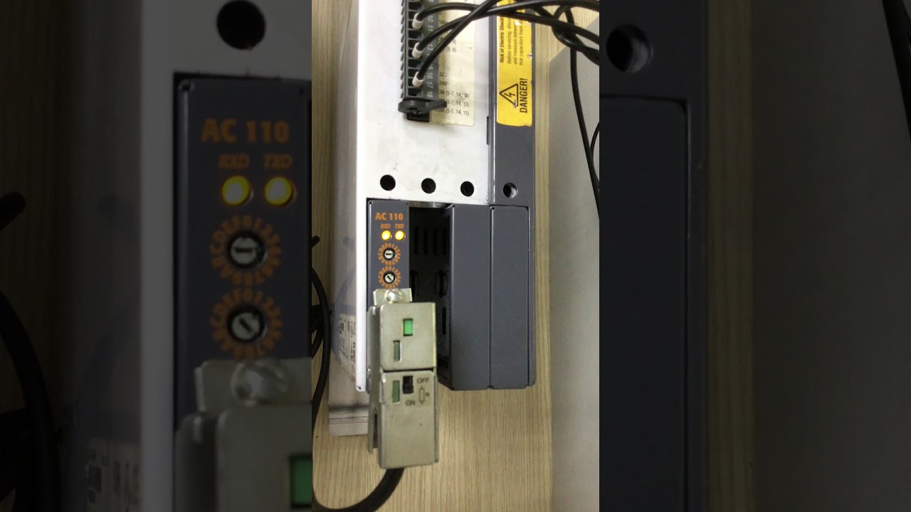 B&R Acopos: Test Acopos with 8AC140 plug-in card (Test Acopos của B&R ...