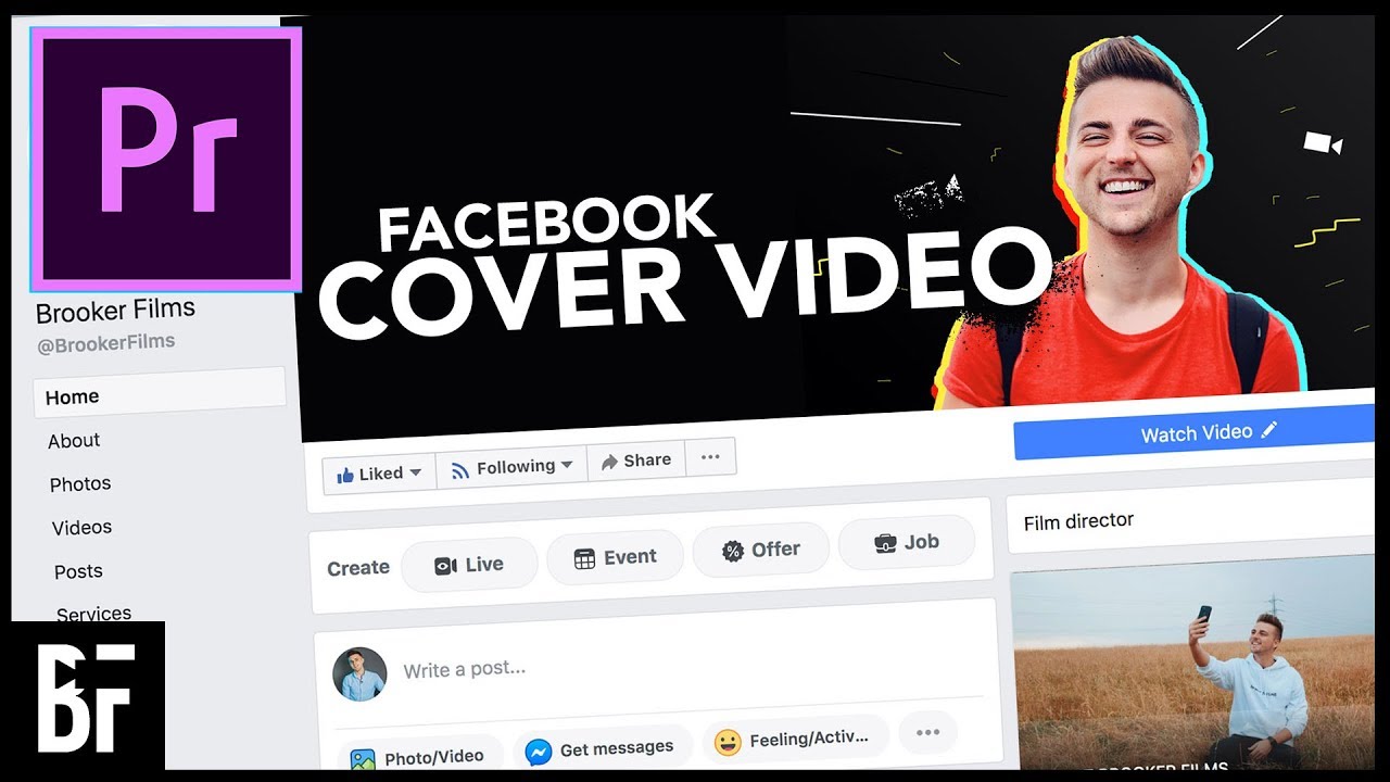 How to Make a Facebook Cover Video - Premiere Pro - YouTube