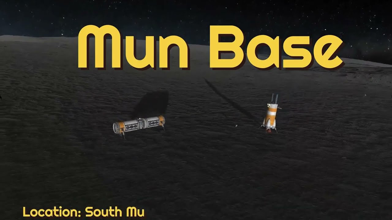Mun Base / Kerbal Space Program - YouTube
