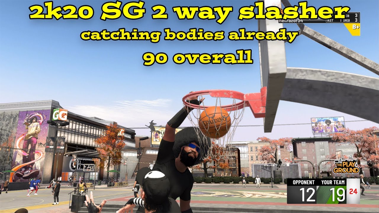 2k20 My new SG 2 way slasher - YouTube