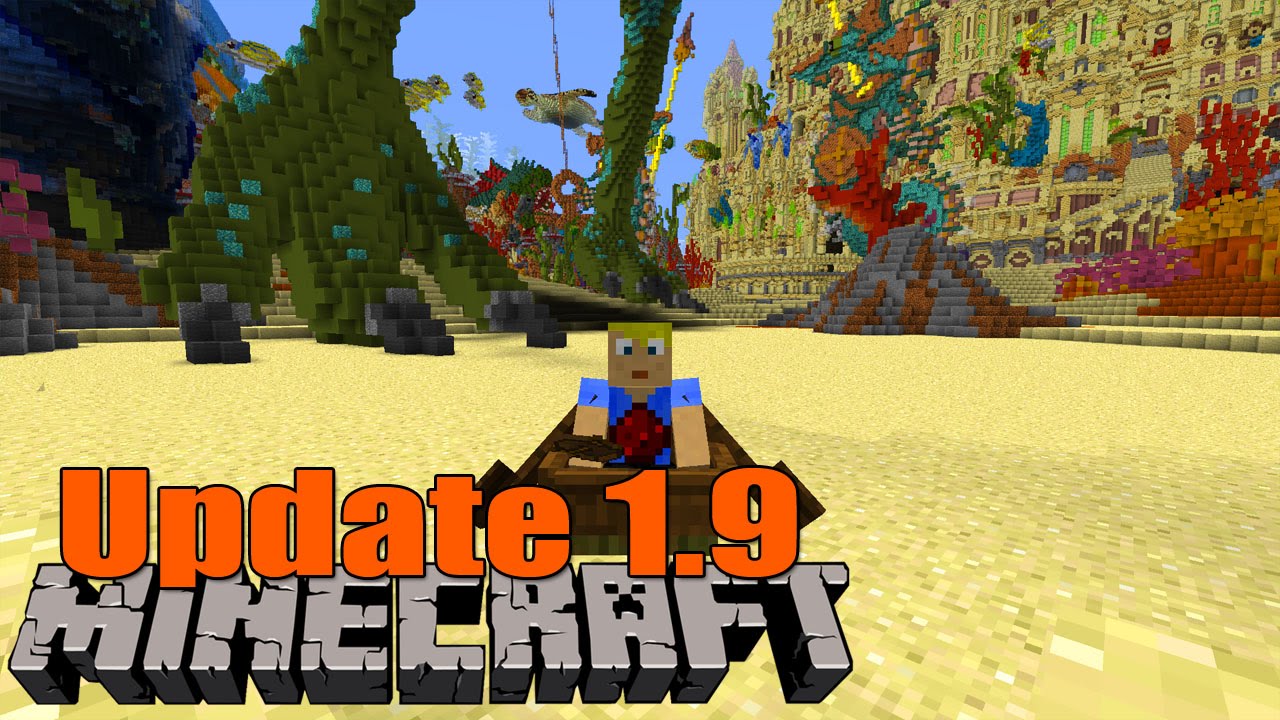 Kein Spaß mit Booten mehr :c - Minecraft 1.9 Update - Snapshot 16w05b - YouTube