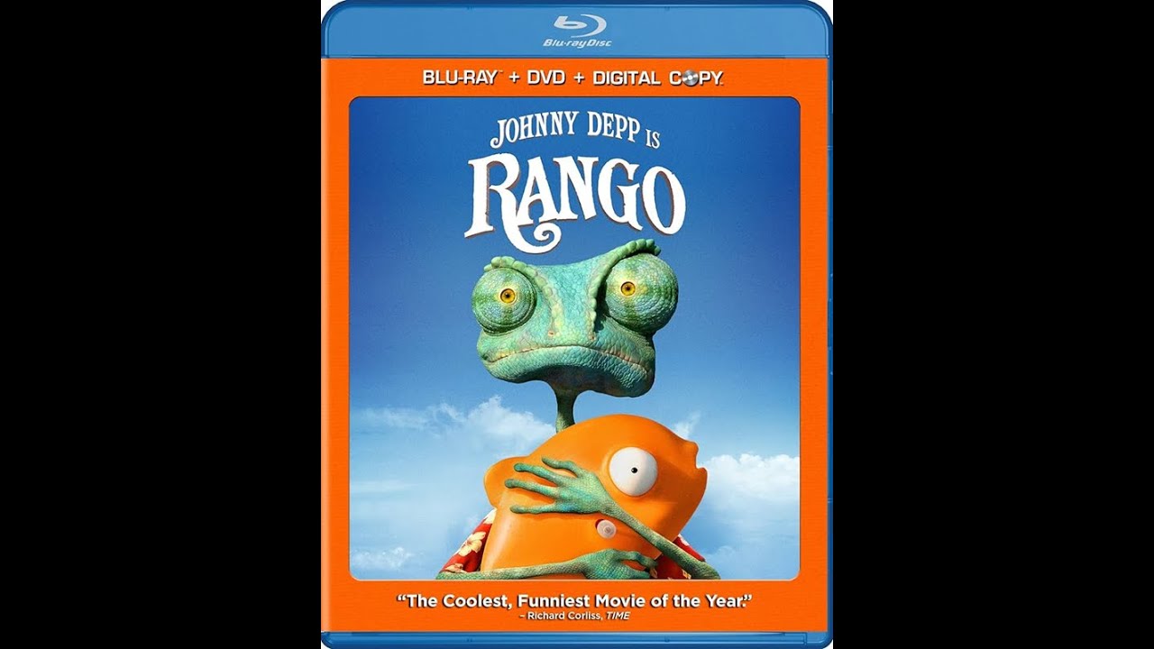 Rango 2011 Blu-ray menu walkthrough - YouTube