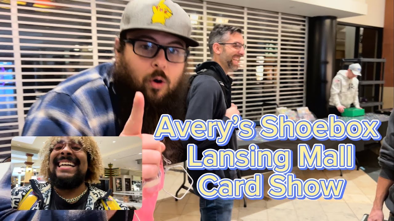 Avery’s Shoe Box Card Show Vlog - YouTube