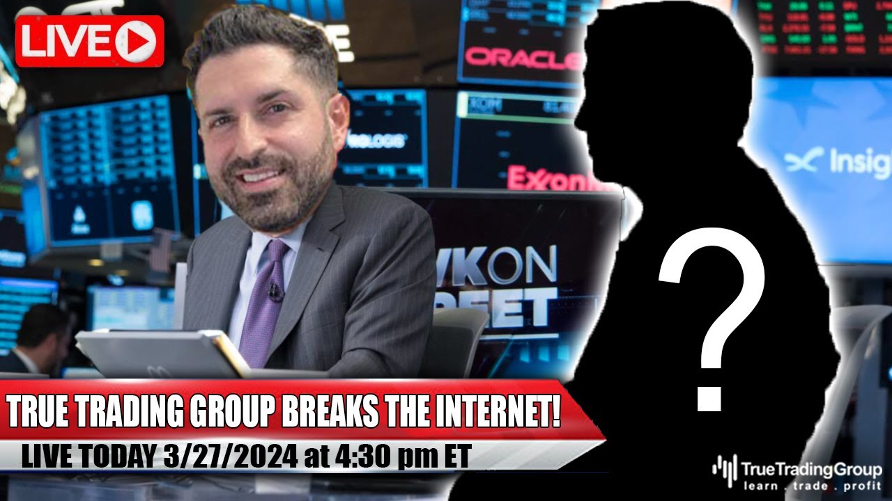 STOCK MARKET LIVE: True Trading Group Breaks The Internet! Special ...