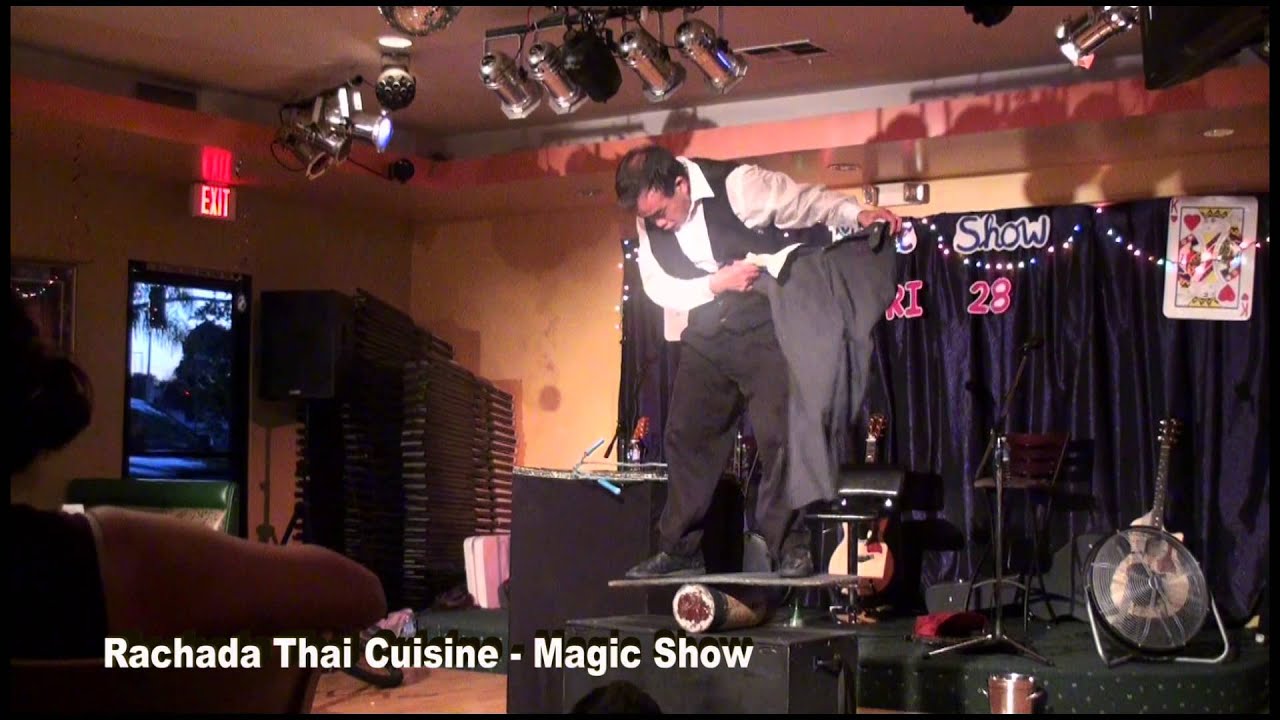 Rachada Thai Cuisine - Magic Show - YouTube