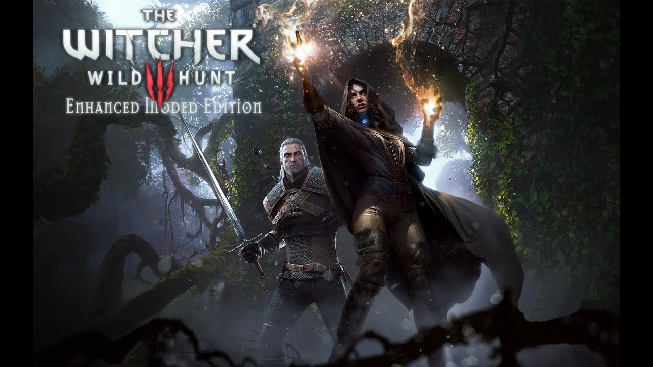 Witcher 3 Enhanced Moded Edition 01 Graphismes et Epées - YouTube
