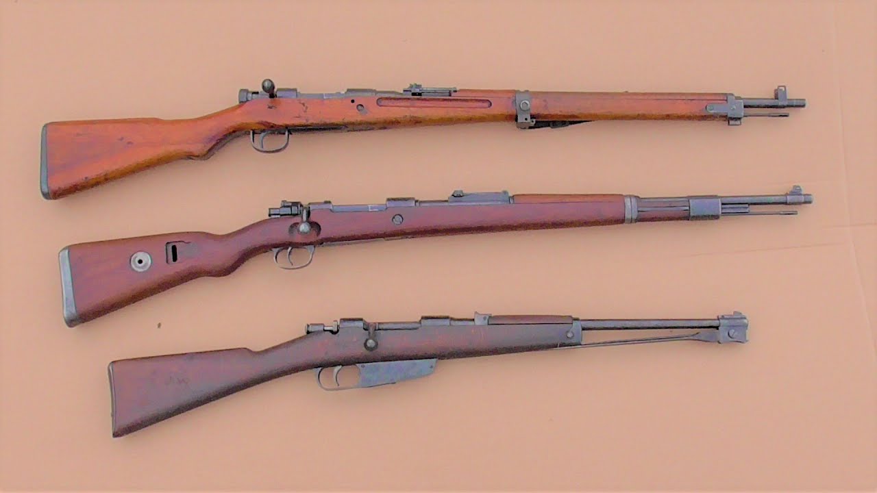 World War II Axis Powers Bolt Action Rifles Germany Italy Japan - YouTube