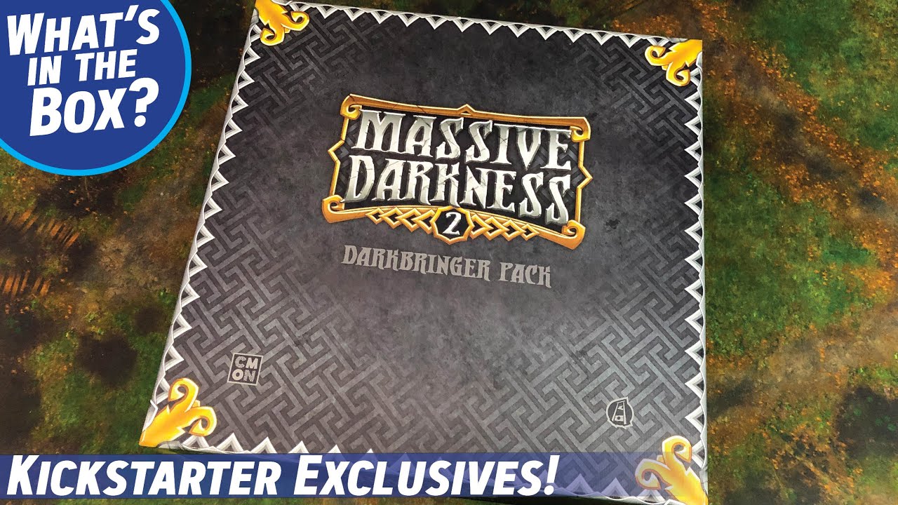 Massive Darkness 2 - DARKBRINGER PACK Unboxing - YouTube