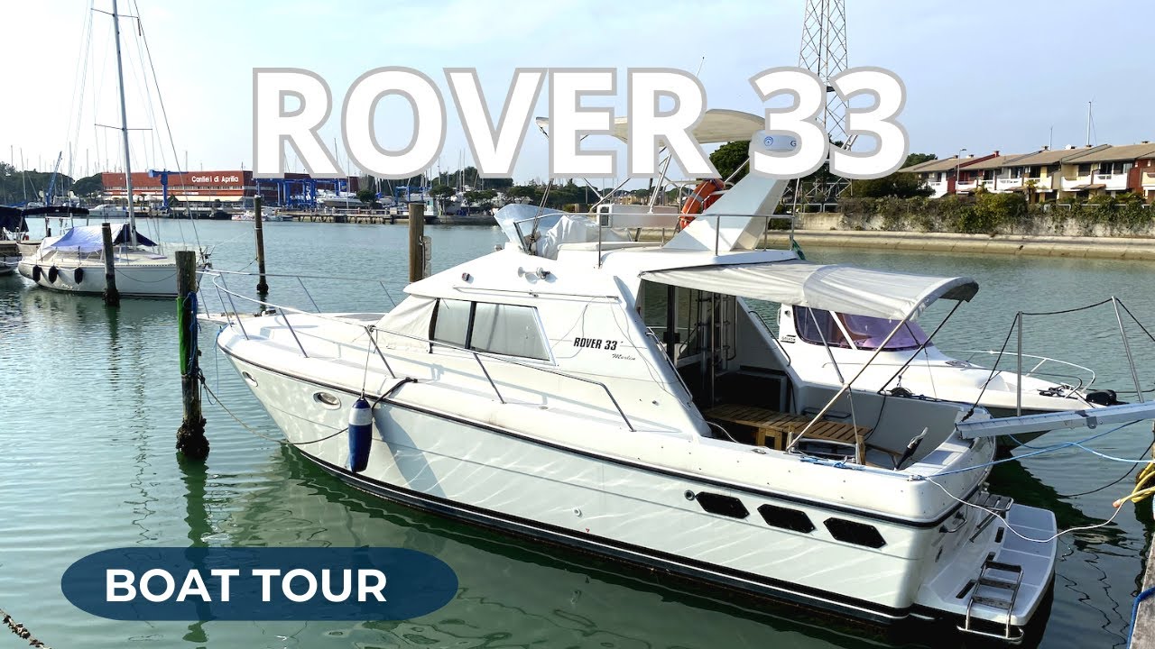 🇮🇹 BOAT TOUR - ROVER MARINE 33 - ITALY - YouTube