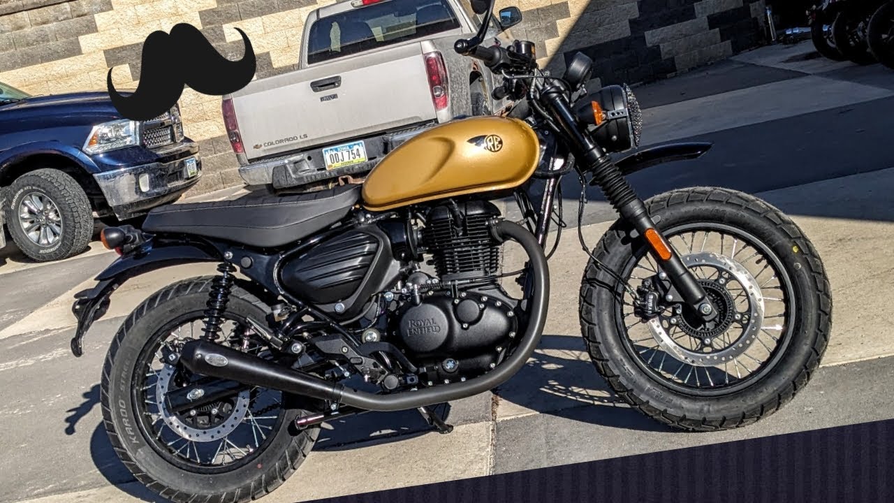 Royal Enfield Mongoose 350 Baxter Custom Works Build Wahoo Youtube