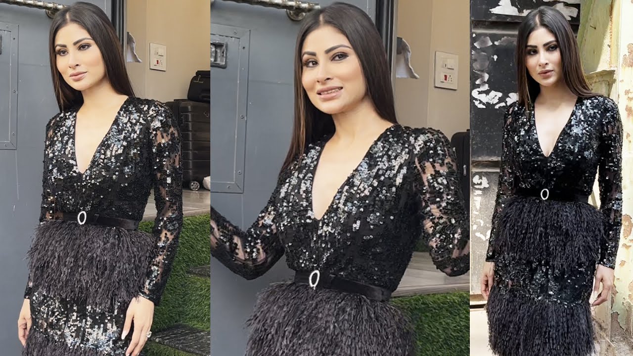 Mouni Roy On The Sets Of Bigg Boss 17 For The Promotion Of His Show ...
