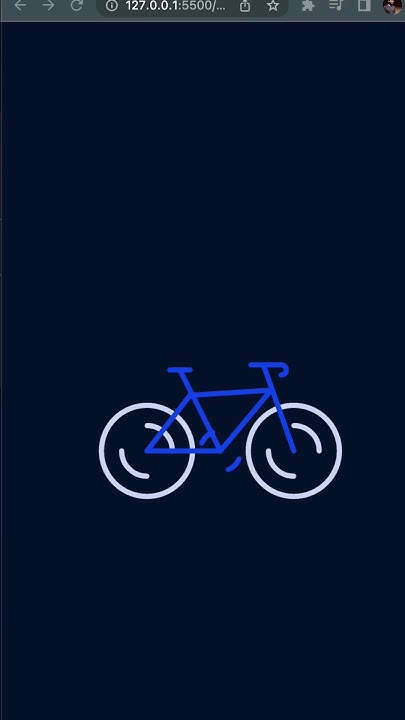 🚲 Bicycle CSS Loader | HTML CSS | CSS Animation | Pure CSS Loader | Let ...