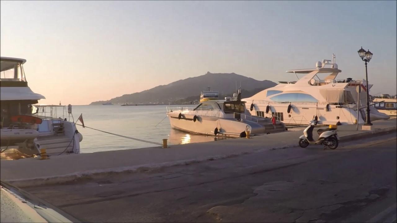 Bohali Hill view & to ferry boat, Zakynthos, Greece - YouTube