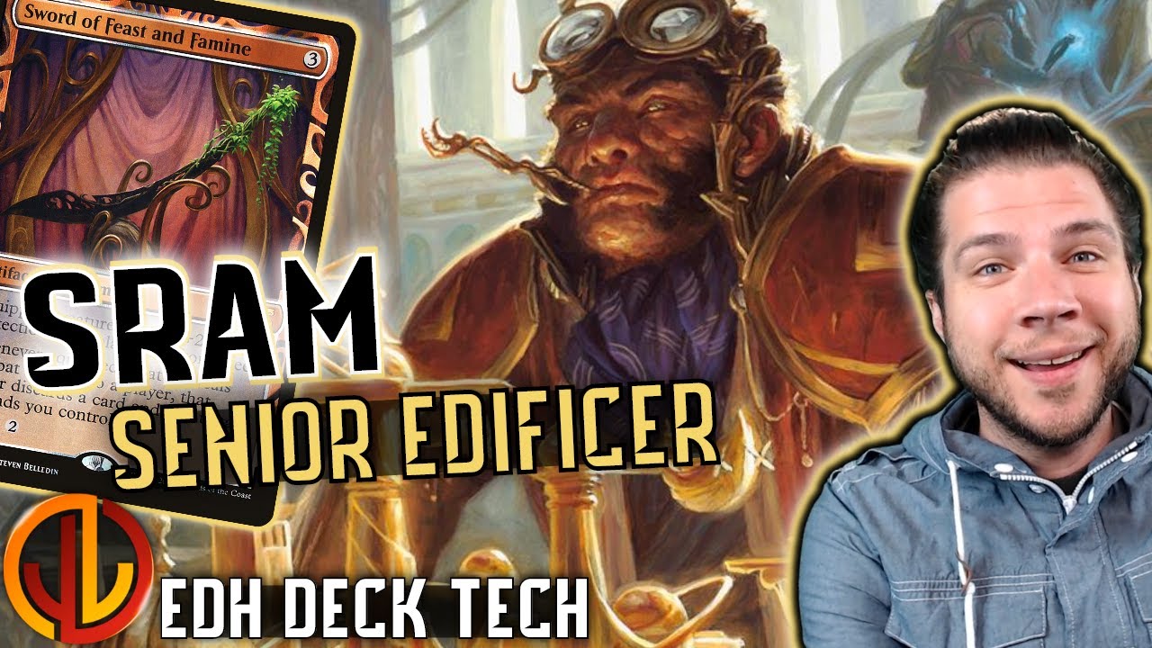 Sram, Senior Edificer EDH [Best Mono-White Equipment Commander] 8 ...
