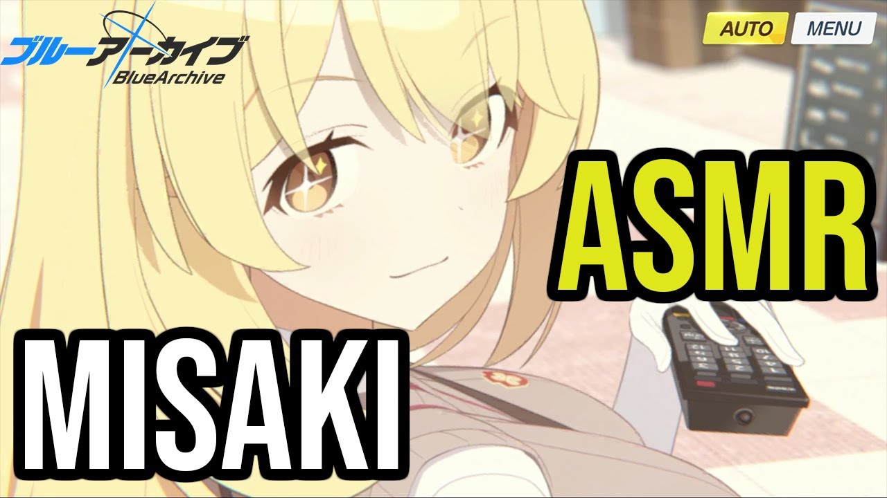 Blue Archive Shokuhou Misaki ASMR - YouTube