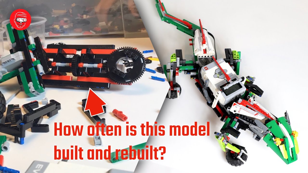 How I designed and built the EV3 Lizard from Robot Remix 6. - YouTube