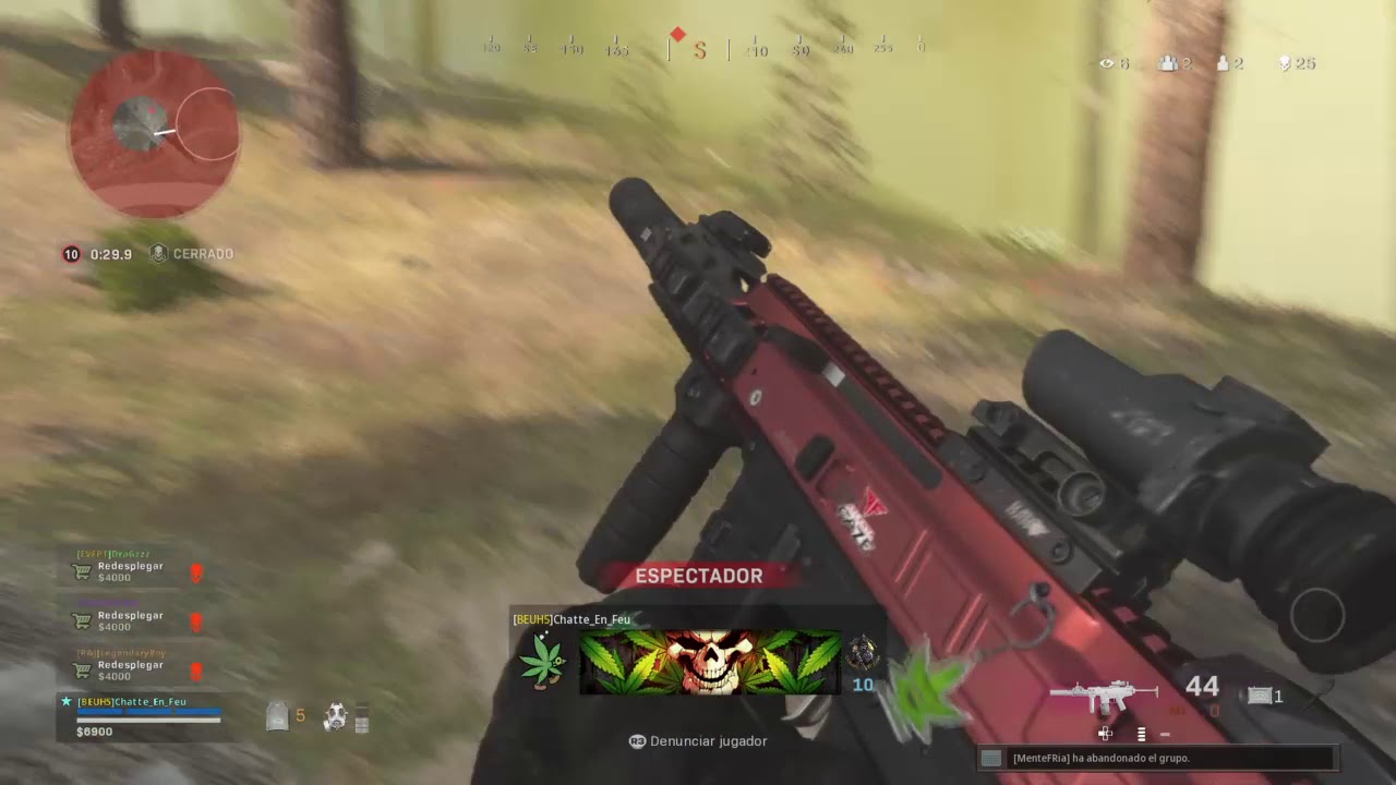 COD WARZONE - INVISIBLE GLITCH - Two invisible players meet at the end ...