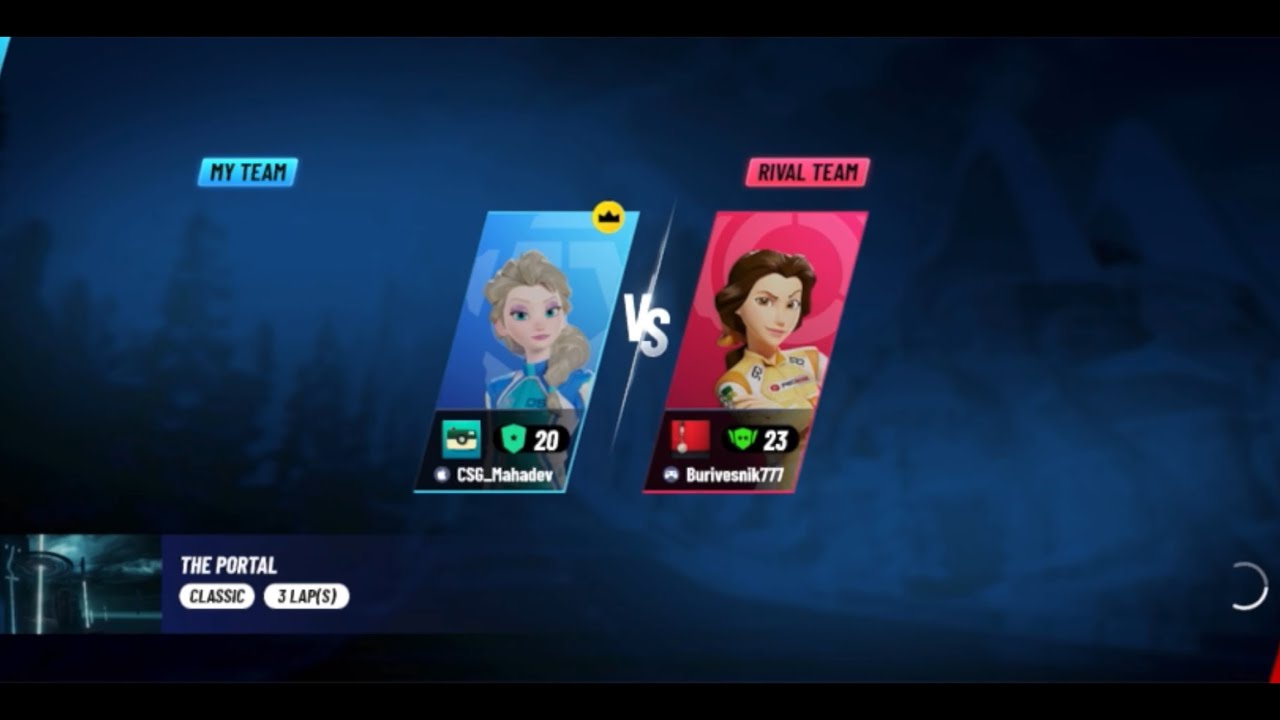 Elsa ️ Vs Belle 🌹| Disney Speed Storm | #disneyspeedstorm #gameloft # ...