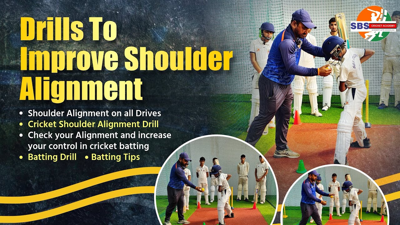 Perfect Shoulder Alignment Drills for Powerful Cricket Shots | Improve ...
