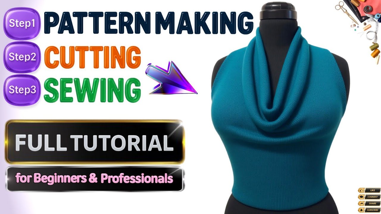 Pattern Making & Draping | Complete Fashion Design Tutorials for ...