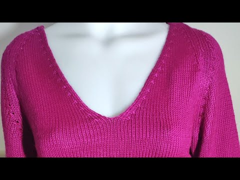 İKİ ŞİŞ MEVSİMLİK REGLAN KOLLU KAZAK YAPIMI(1.Bölüm) / Arka Beden Yapımı - Örgü Modelleri