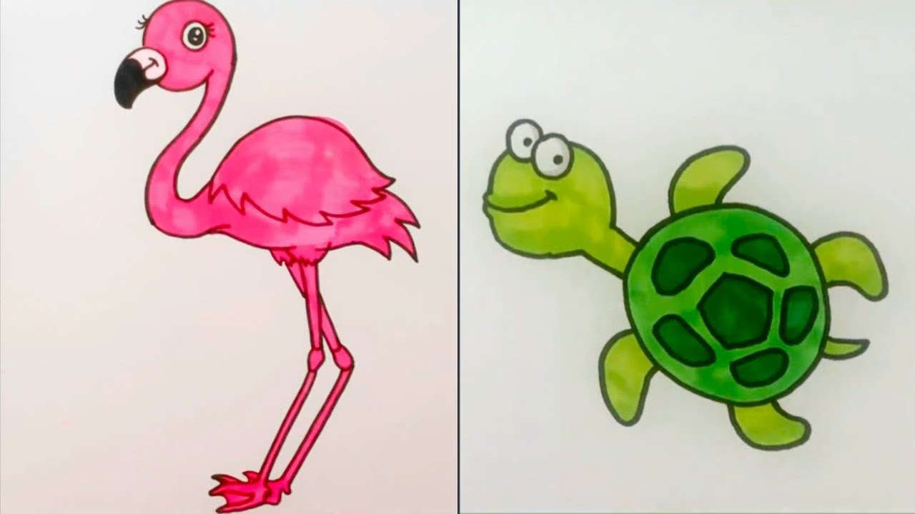 Creativity Entertainment | Simple drawing tutorials for beginner - YouTube