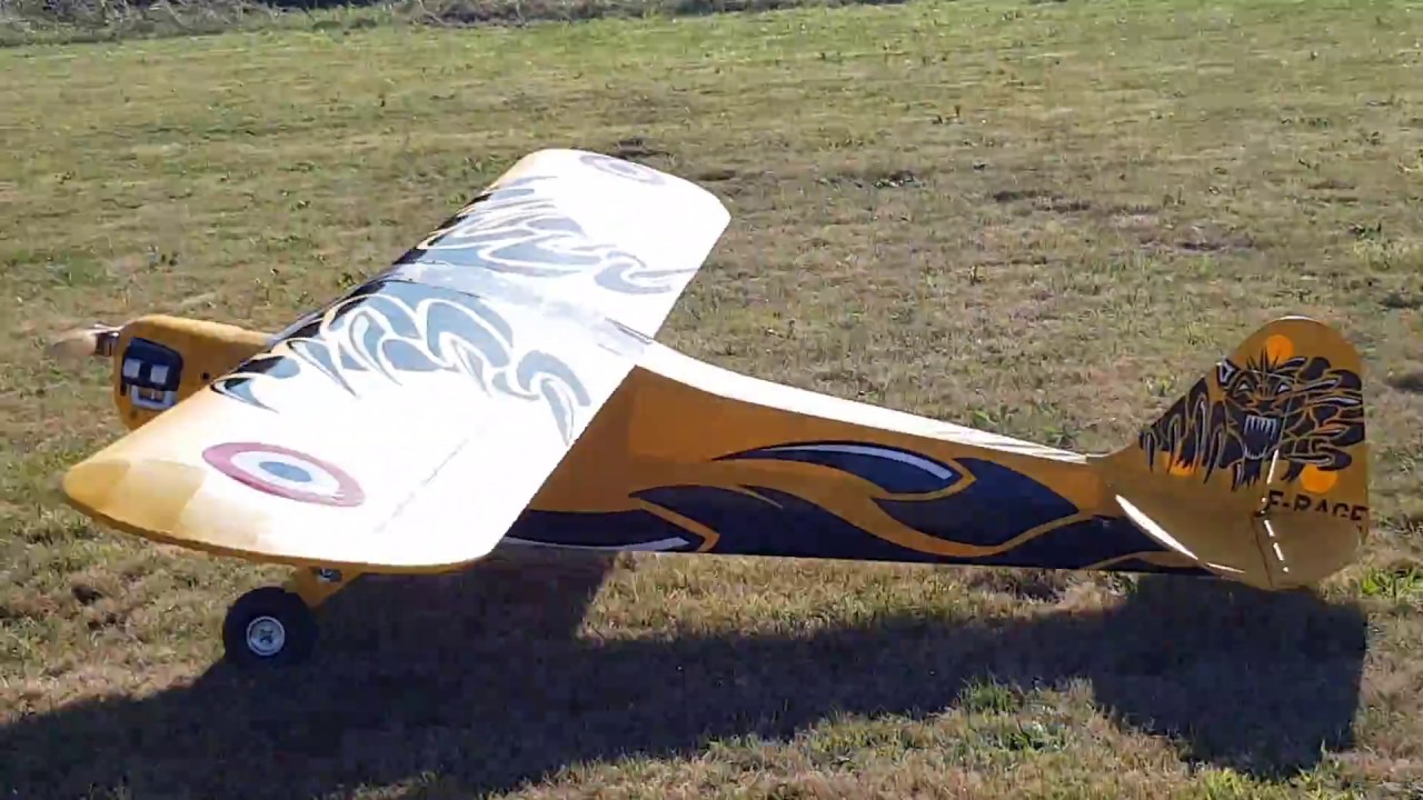 Nouvelle déco, Piper J3 Tiger Meet 3m30 - YouTube