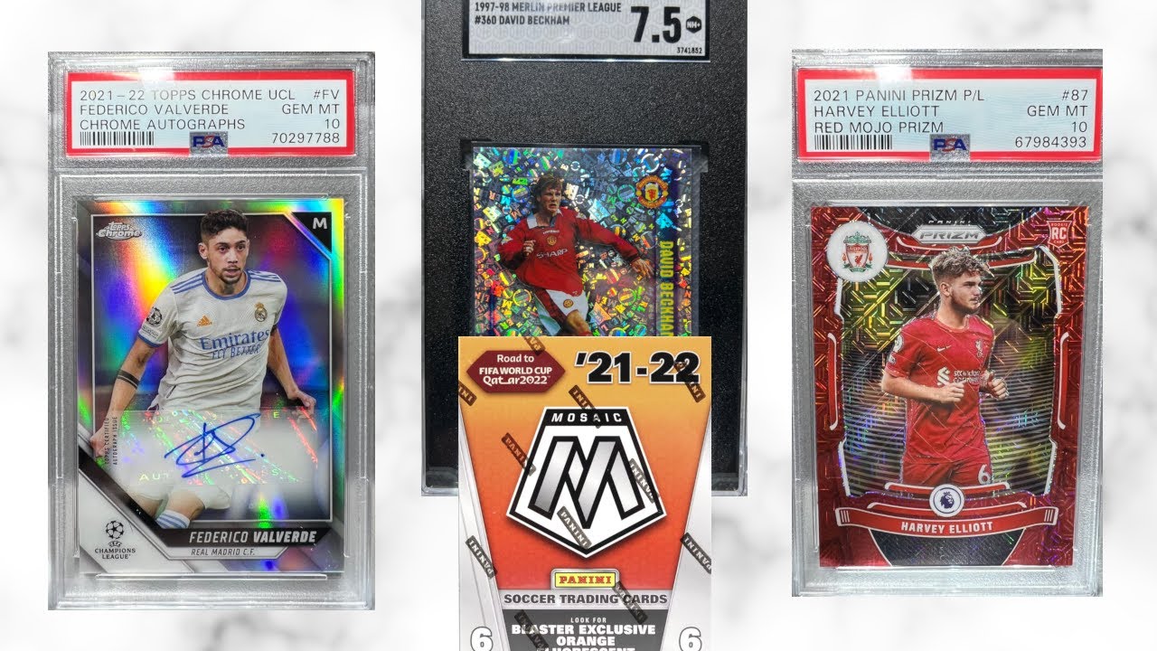 High End Soccer Rookie Cards - YouTube