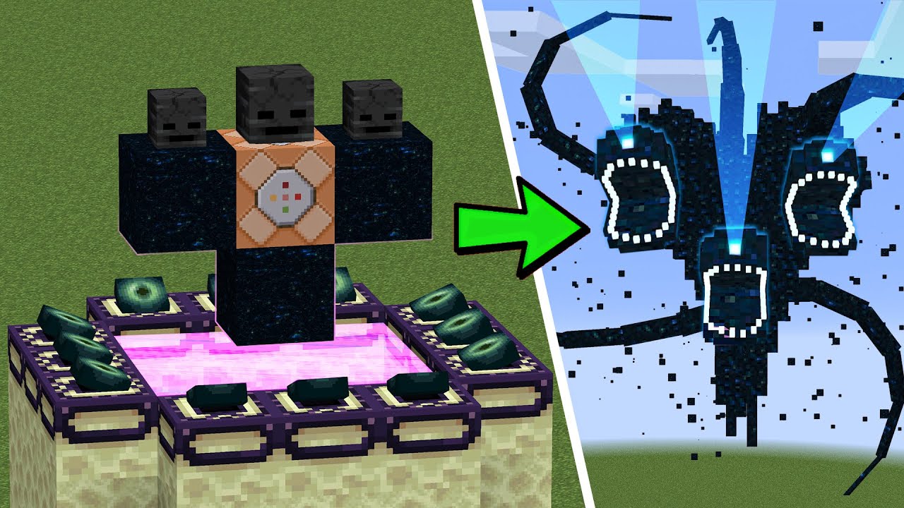 I Found rarest Ender Wither Storm in Ender World. new wither storm mod ...