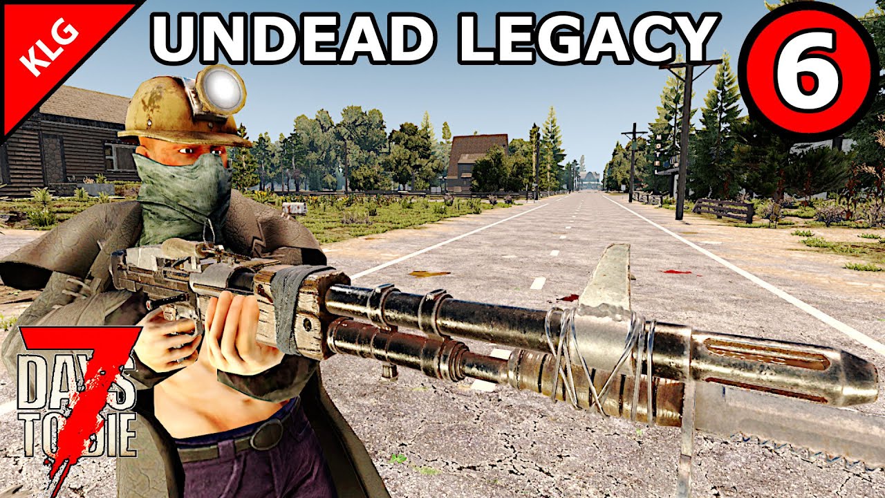 UNDEAD LEGACY 7 Days To Die МИНИ - БАЙК ПОИСК РЕДКИХ РЕСУРСОВ - YouTube