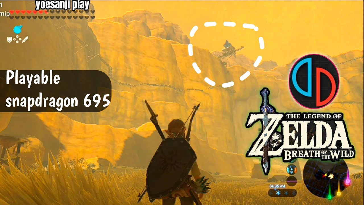 LANCAR ABIS SNAPDRAGON 695 MAIN ZELDA BOTW | SETTING & GAMEPLAY - YouTube