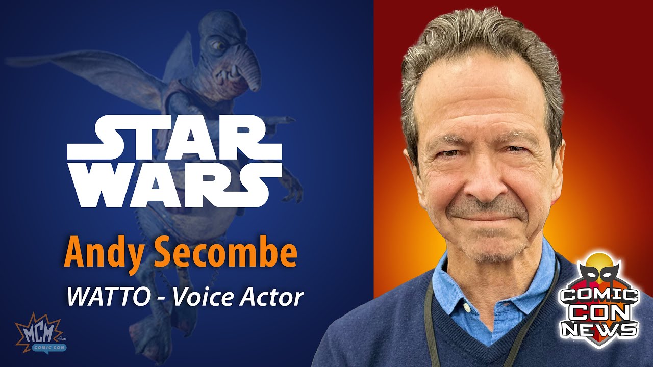 Star Wars Watto voice actor Andy Secombe - YouTube