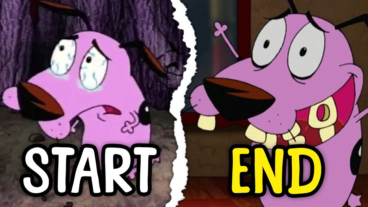 The ENTIRE Story of Courage the Cowardly Dog in 18 Minutes - YouTube
