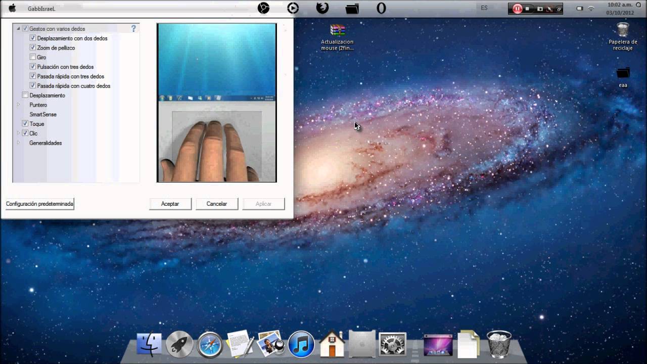 2 fingers scroll (Actualizacion touchpad con gestos) [[Descarga de la ...