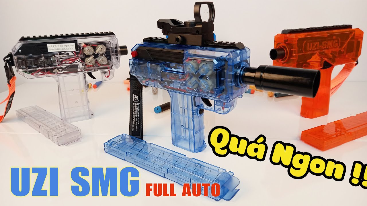 Khui Hộp Súng UZI SMG China Full Auto Quá Ngon Trong Tầm Giá - YouTube