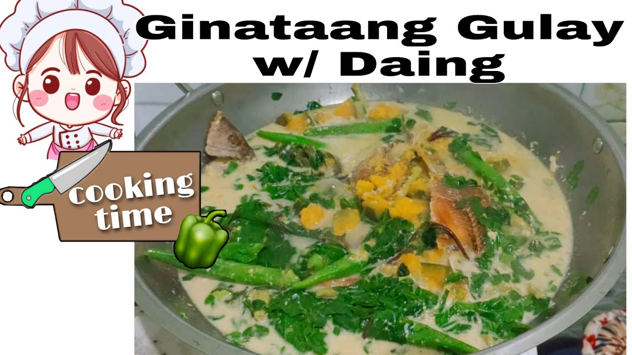 Vlog 55 : Cooking time! Ginataang Gulay with Daing!!! - YouTube