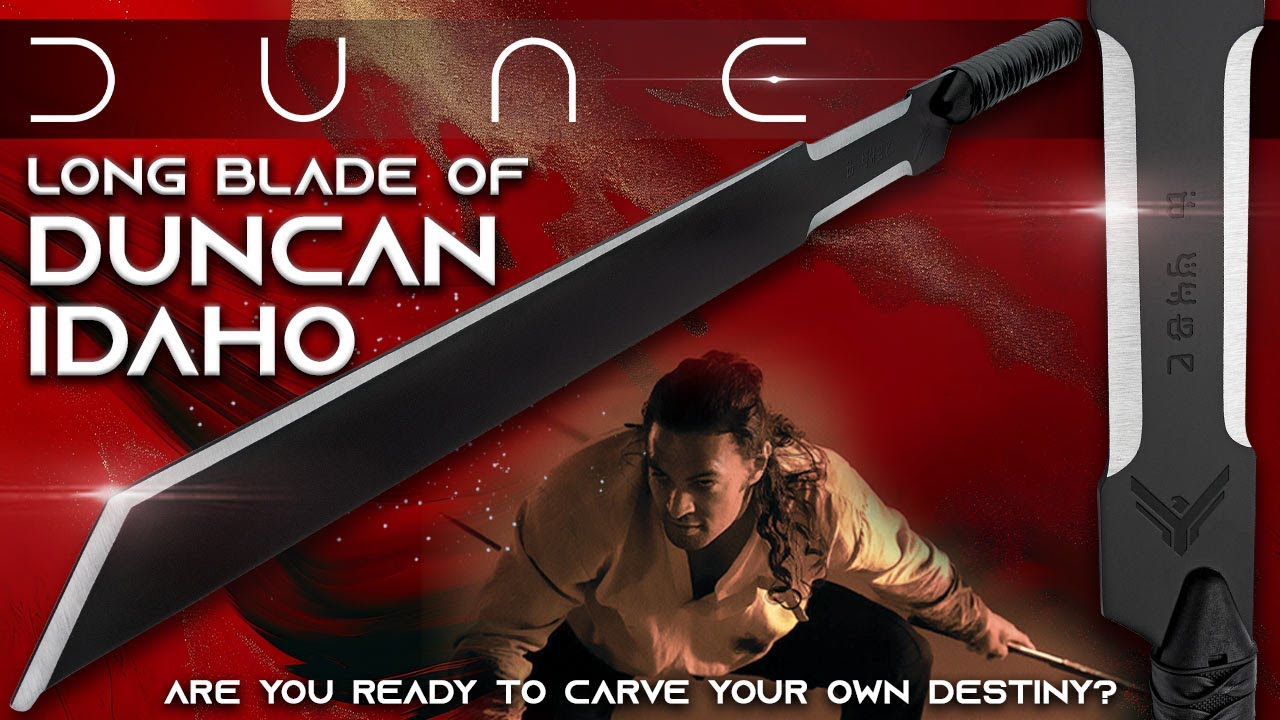 BudK: Iconic Dune Sword – Duncan Idaho's Blade in Action! 🎥🔪 - YouTube