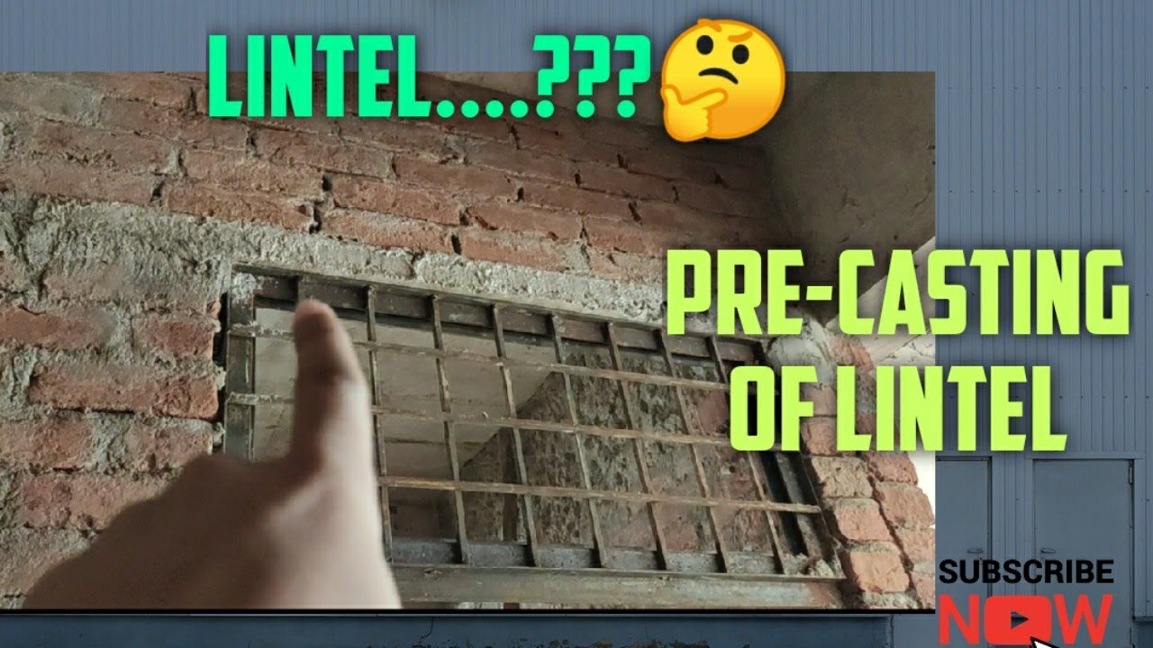 LINTEL PRE-CASTING and it's Functions. - YouTube