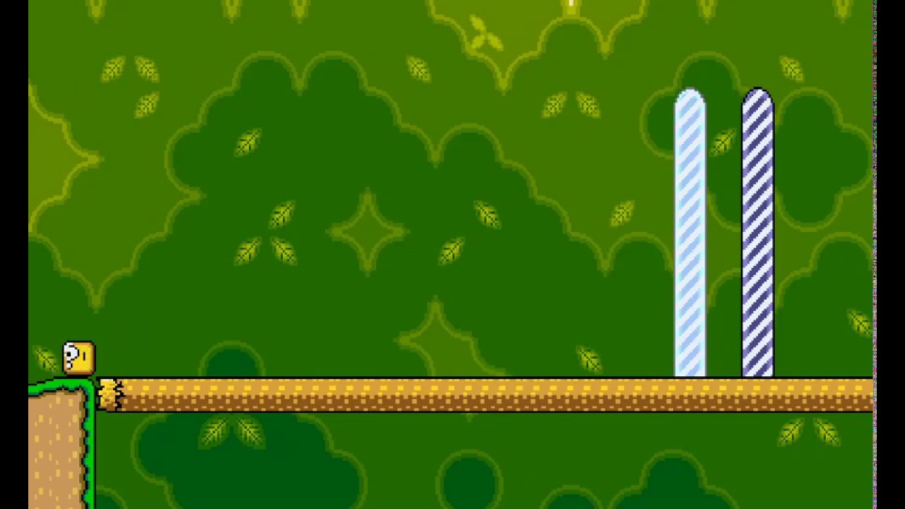 Super Mario Bros X - a play through of Sawmill Court - YouTube