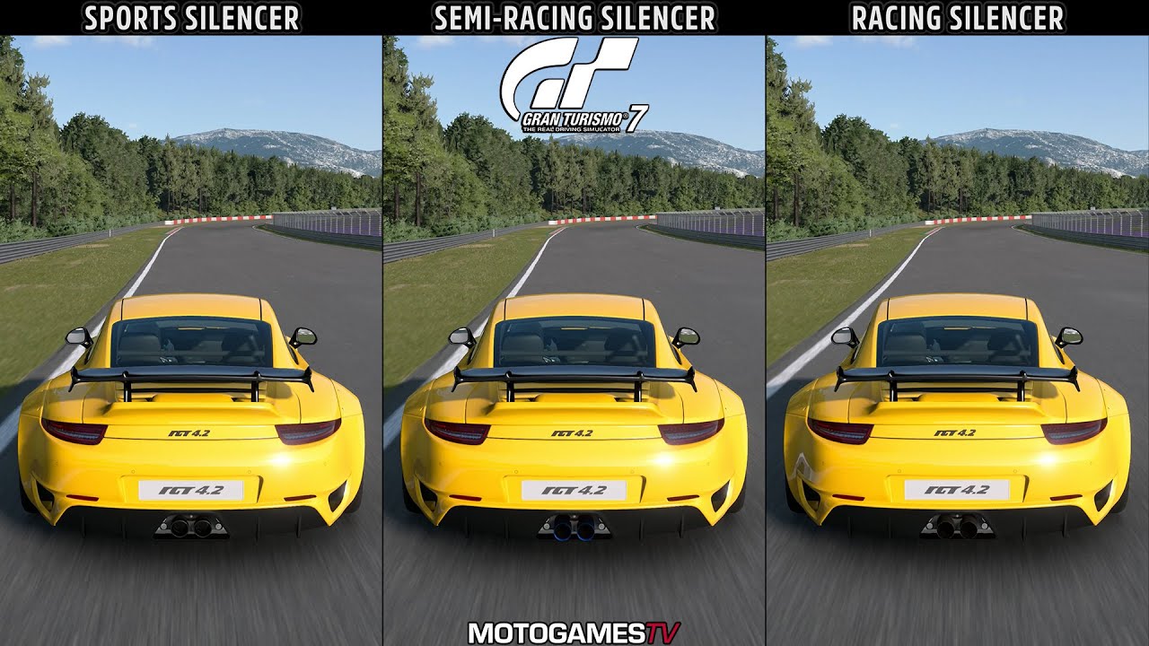 RUF RGT 4.2 '16 | Gran Turismo 7 Exhaust Upgrades - YouTube