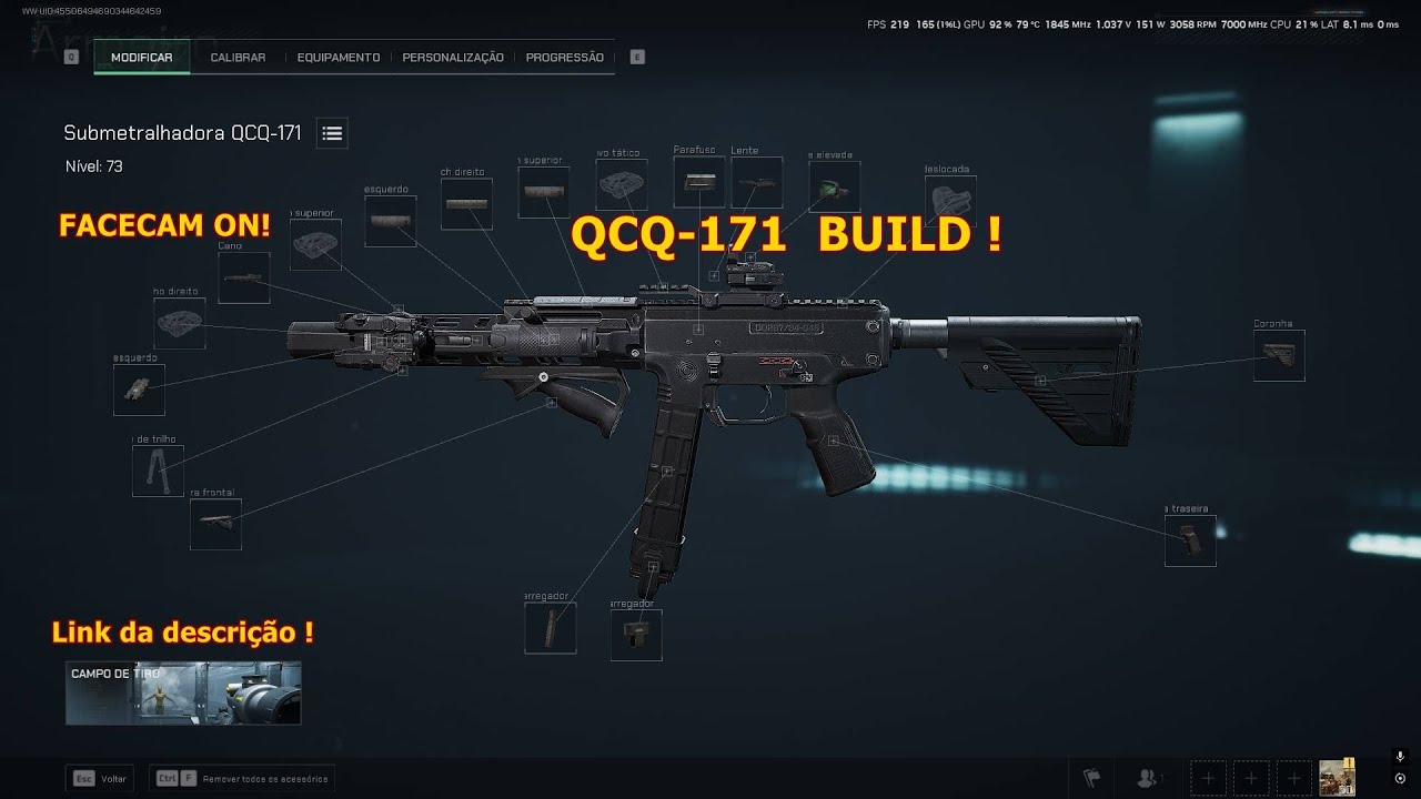 BEST QCQ-171 BUILD! - DELTA FORCE - YouTube