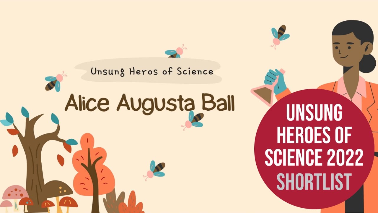 Alice Ball - Unsung Heroes of Science 2022 - YouTube