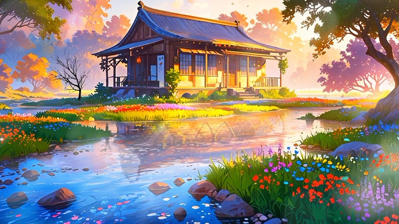Peaceful Relaxing Piano with Water Sounds - Stop Overthingking, Sleep ...