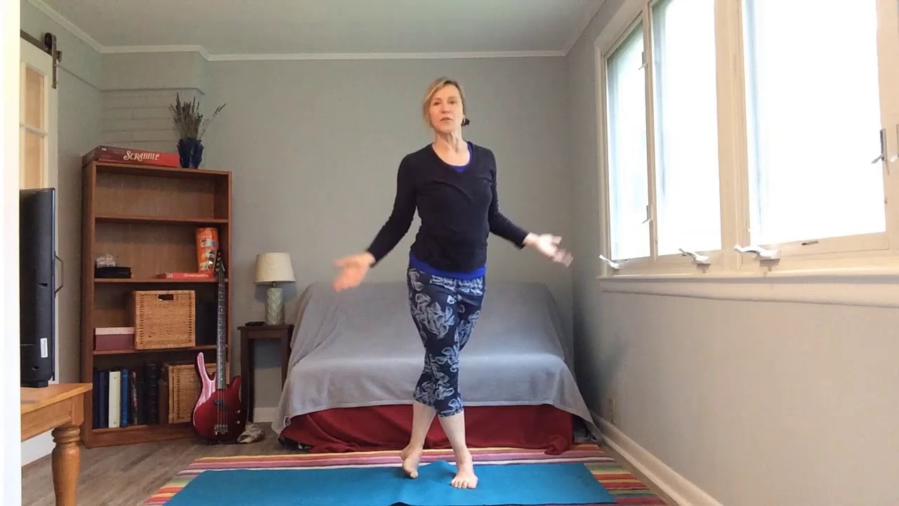 Standing Pilates Basic 1 - YouTube