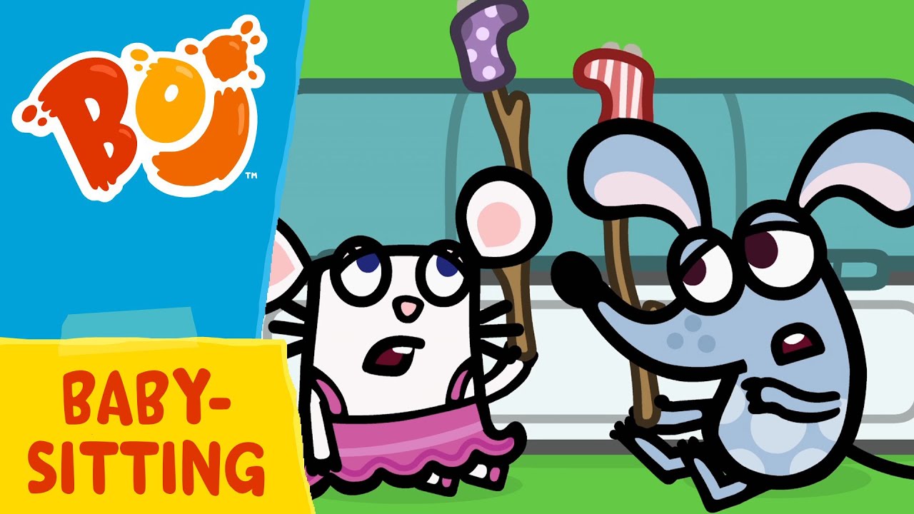 Boj - Mia and Boj Babysit | Cartoons for Kids - YouTube