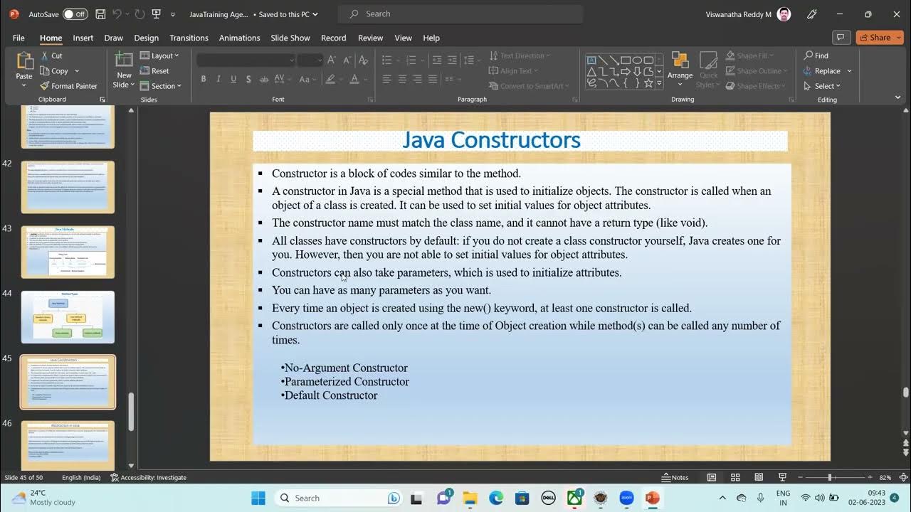 Java Constructors - YouTube