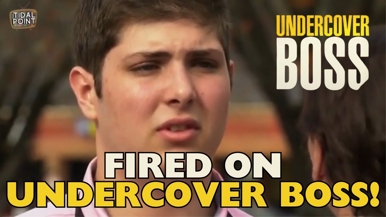 Fired on TV The Most Shocking Undercover Boss Moments - YouTube
