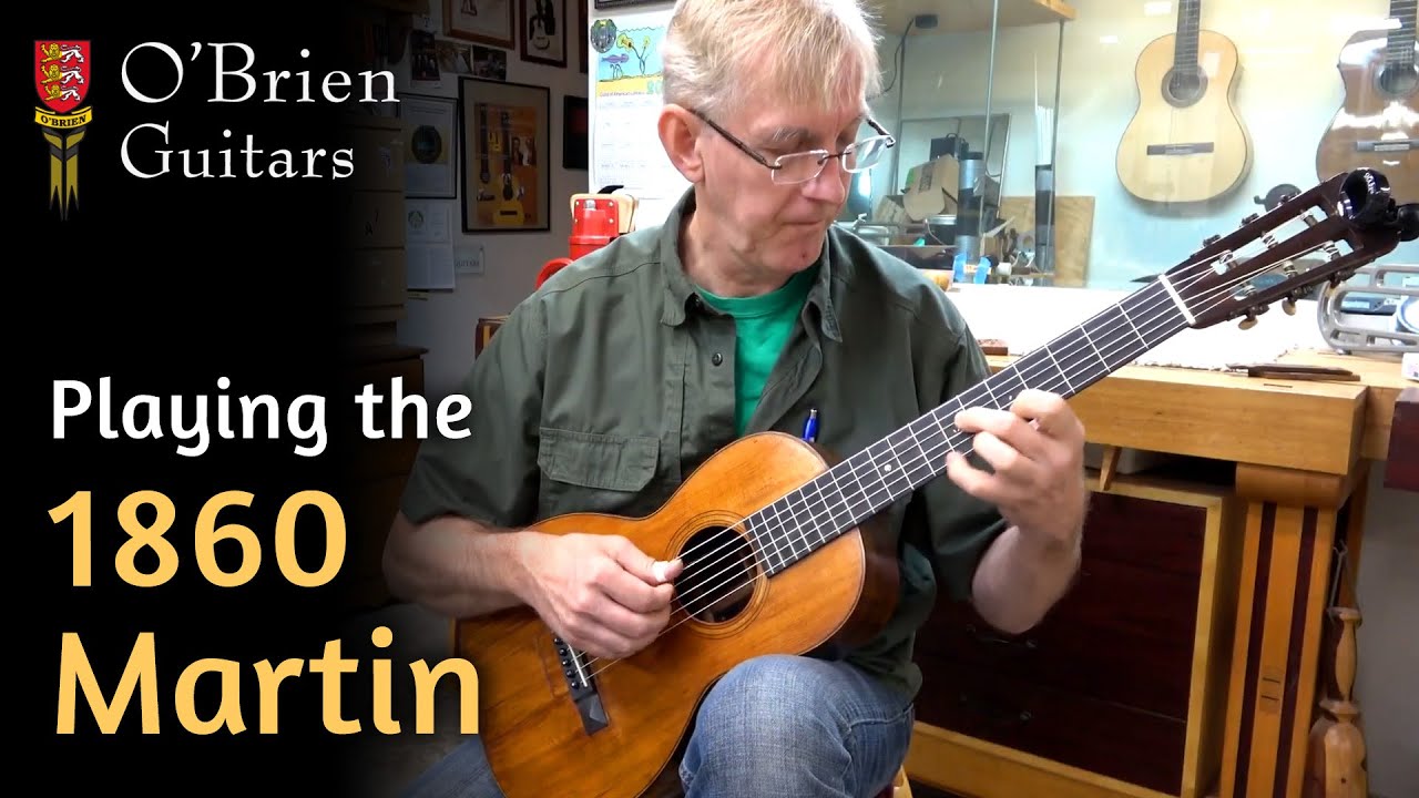 1860 -ish Martin played by luthier Robert O'Brien - YouTube